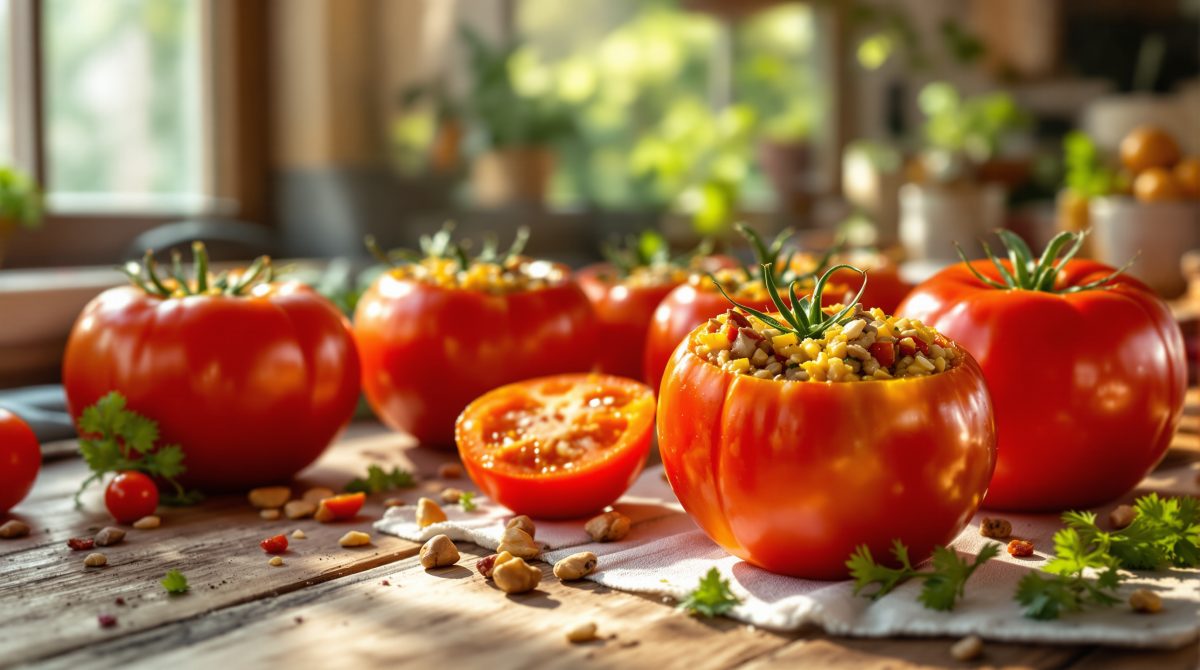 Tomates farcies recette de grand-mère : Découvrez le secret d'un plat ...